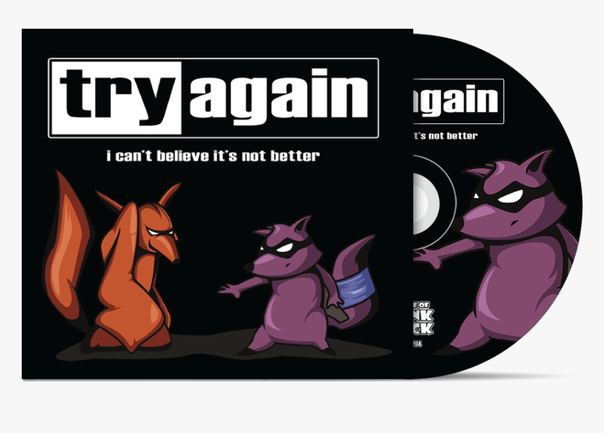 Cartoon - Try Again I Can T Believe, HD Png Download , Transparent Png ...