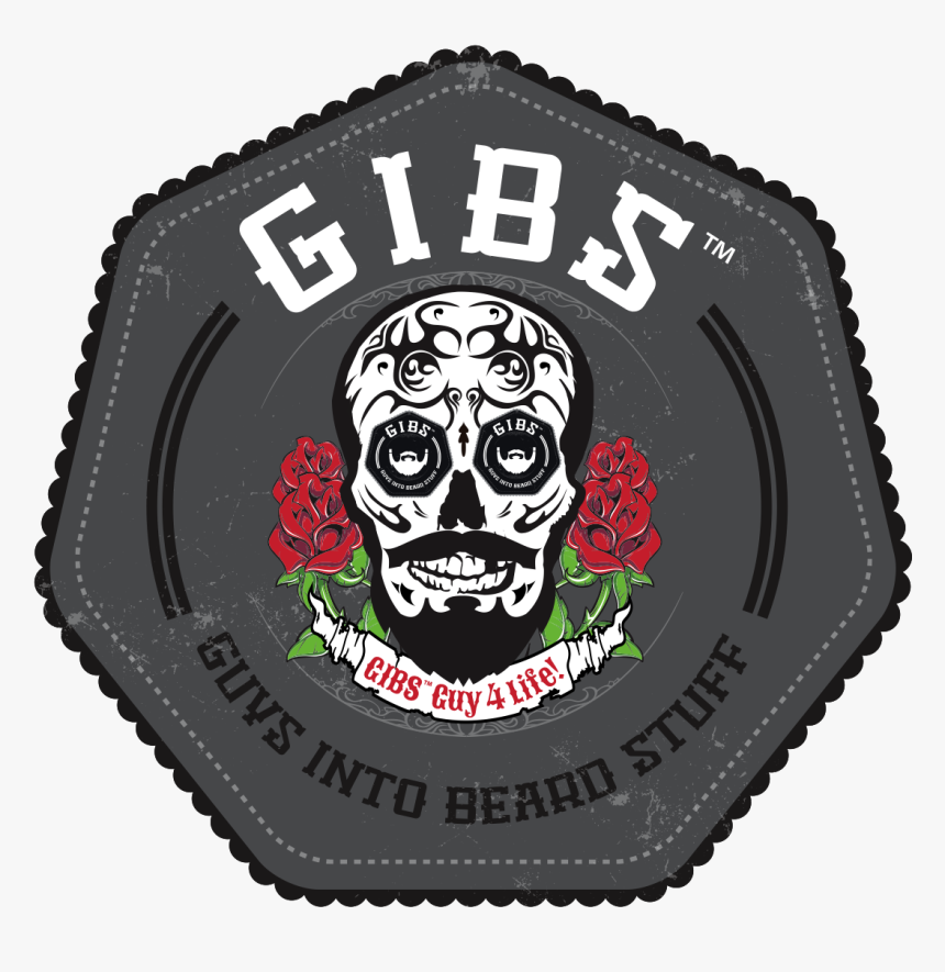 Gibs Grooming Skull Logo - Gibs Grooming Logo, HD Png Download ...