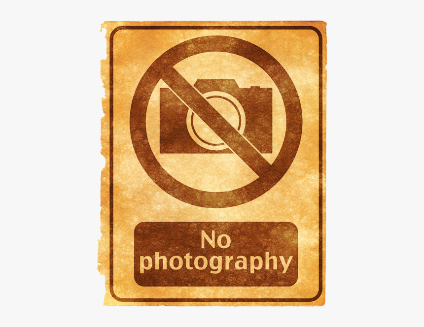 No Photography Signs To Print, HD Png Download , Transparent Png Image ...