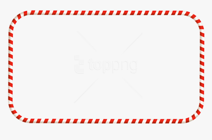 Christmas Candy Frame Png - Candy Cane Frame Png, Transparent Png ...