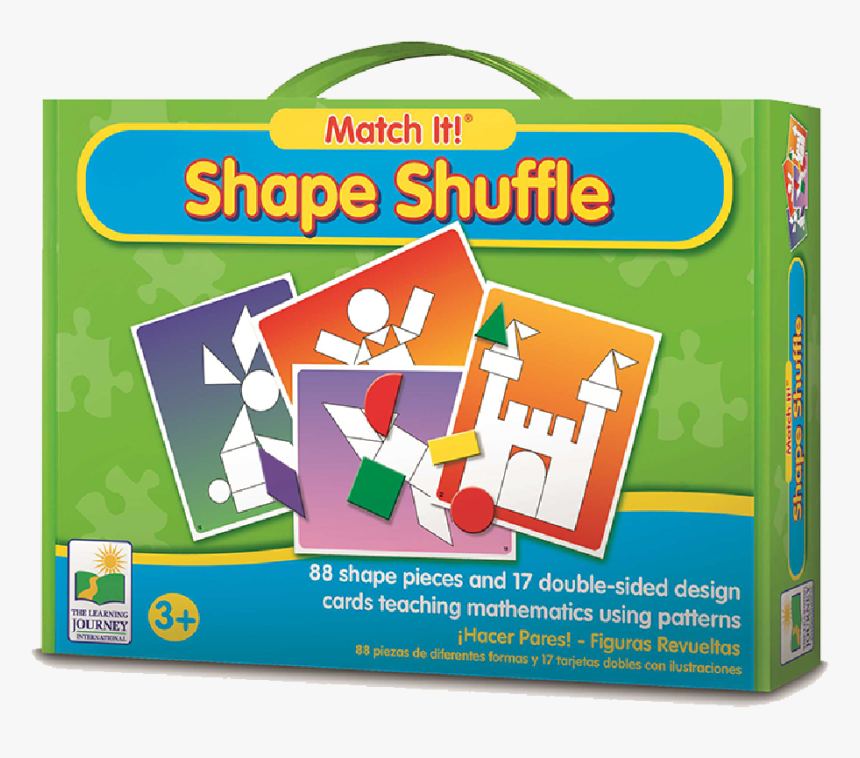 Learning Journey Shape Shuffle - Shape Shuffle, HD Png Download ...