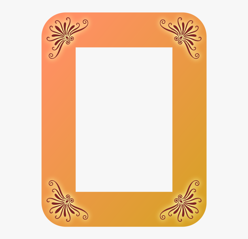 Rectangle,yellow,picture Frames - Paper, HD Png Download , Transparent ...