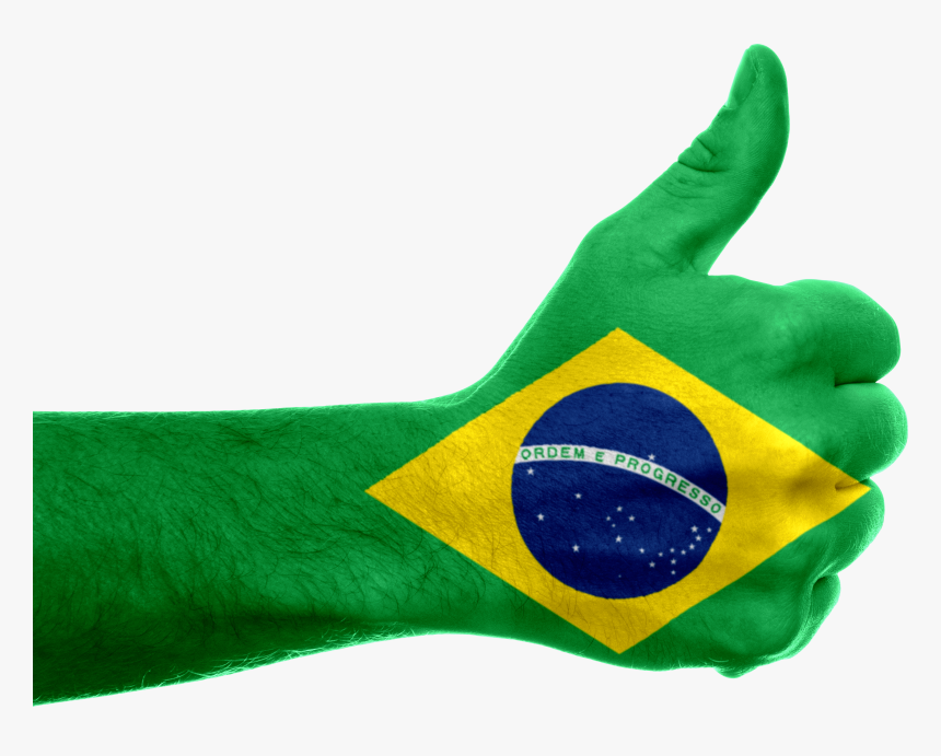 Brazil Flag Hand Png, Transparent Png , Transparent Png Image - PNGitem