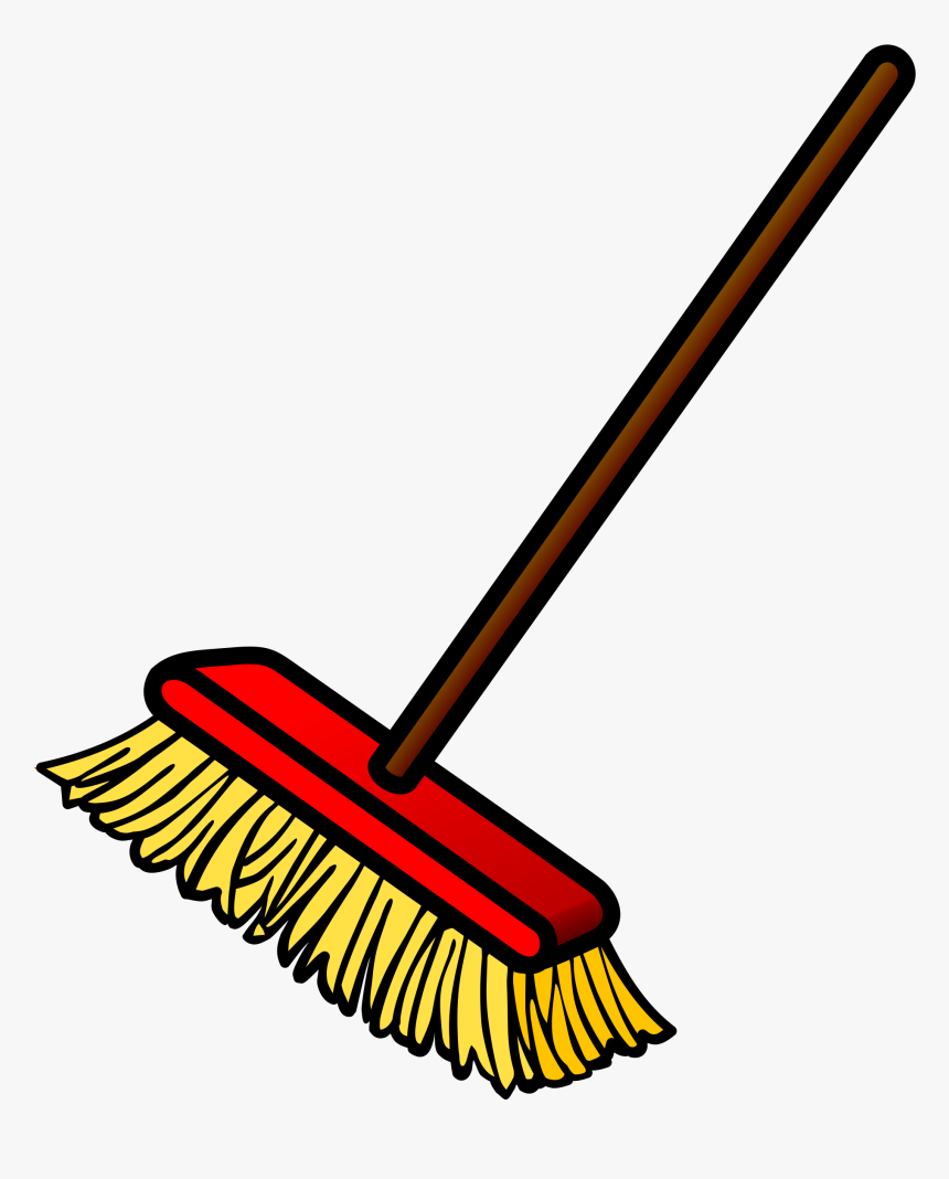 Clipart Broom - Broom Black And White, HD Png Download , Transparent ...