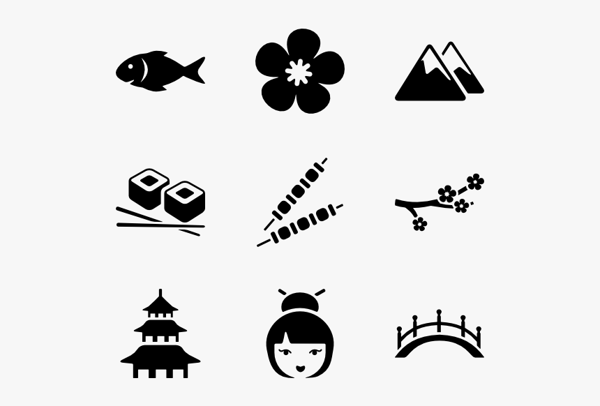 Japanese Culture - Japan Icon, HD Png Download , Transparent Png Image ...