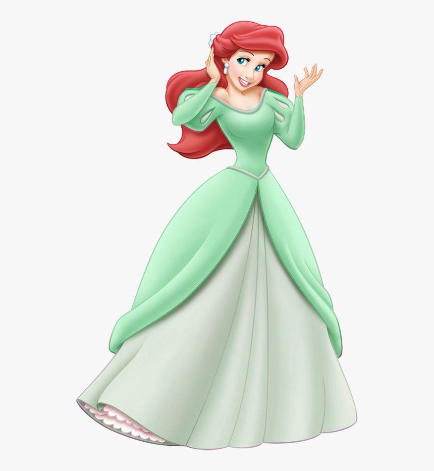 Princess Ariel Pink Dress, HD Png Download , Transparent Png Image ...