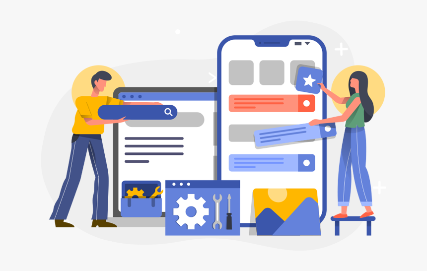 Responsive Image - Mobile App Development Service Company, HD Png ...