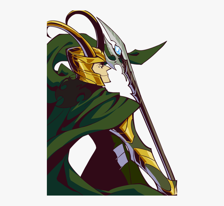 Loki Transparent Fanart - Avengers Loki Fan Art, HD Png Download ...