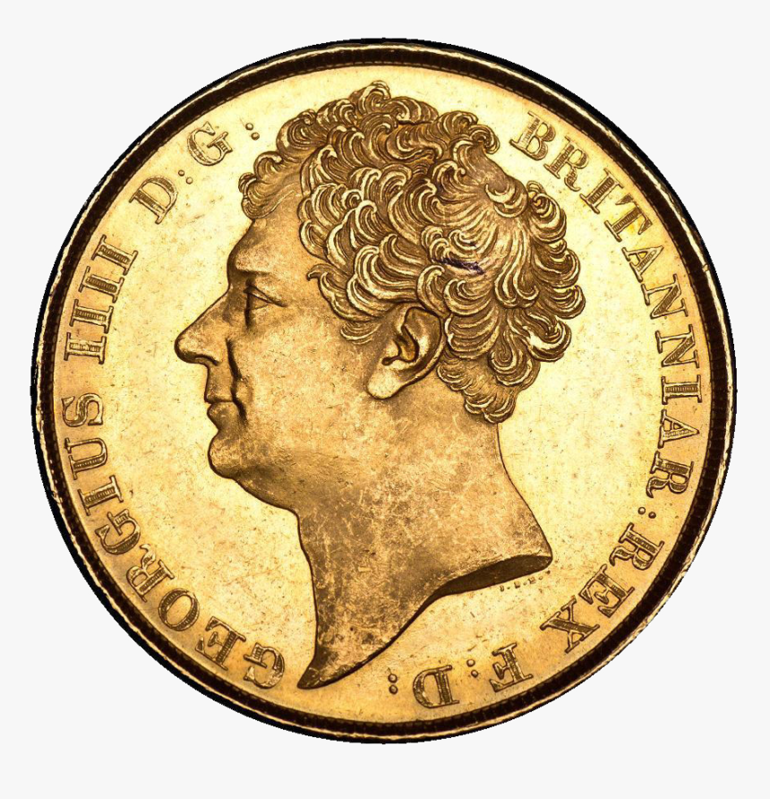1823 2 Pound Coin, HD Png Download , Transparent Png Image - PNGitem