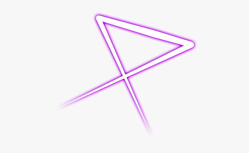 #pink #neon #triangle #freetoedit #overlay - Neon Triangle Purple ...