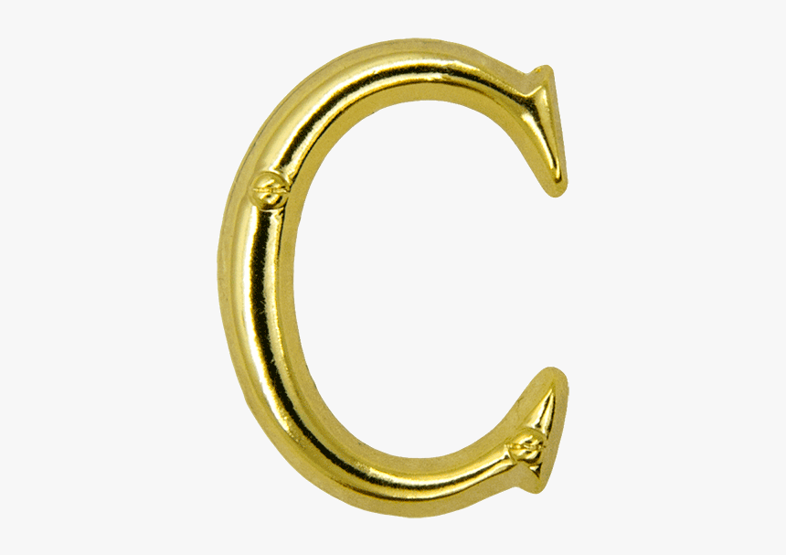 C Gold Letter Png, Transparent Png , Transparent Png Image - PNGitem