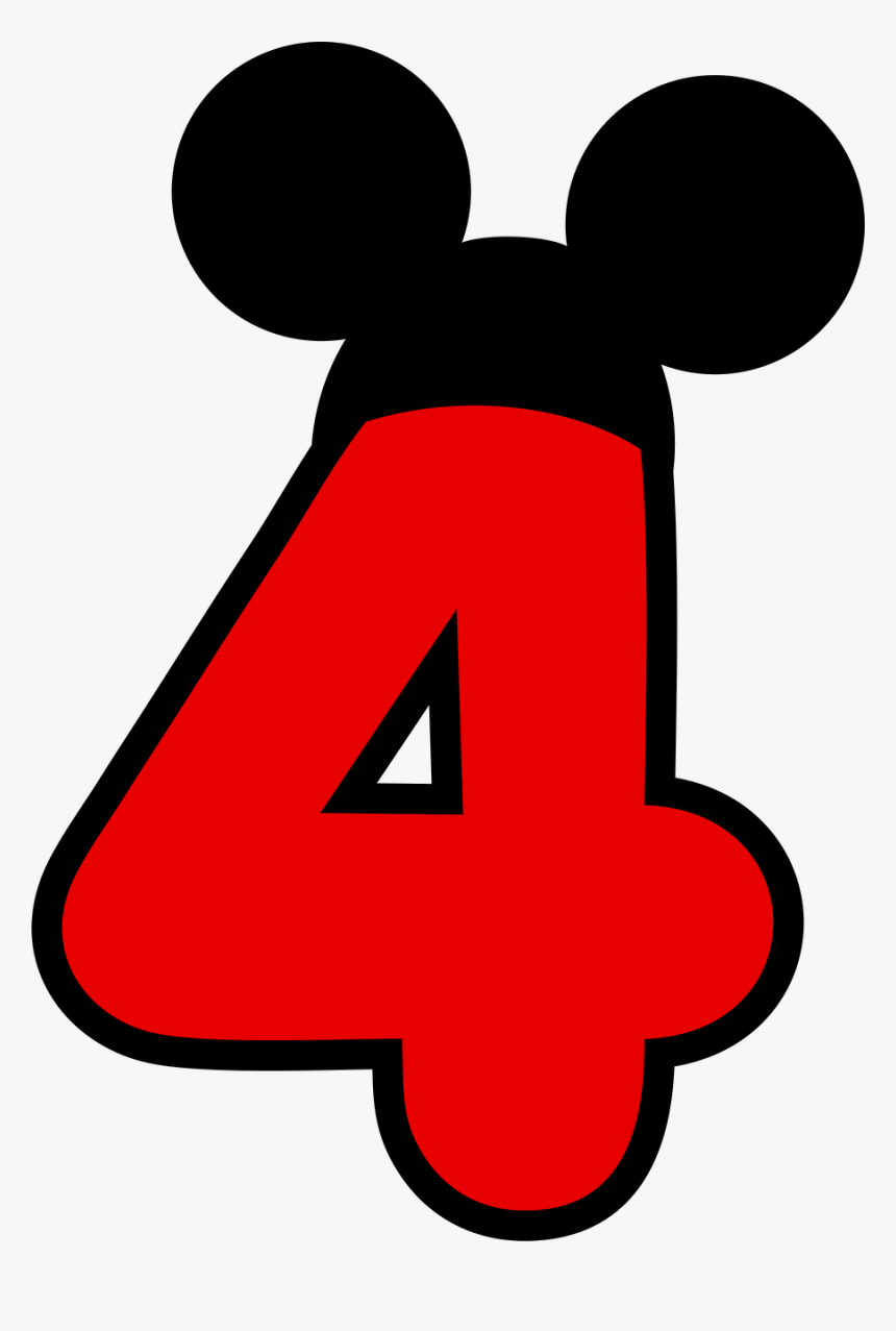 Transparent Mickey Mouse Shorts Clipart - Mickey Mouse 4 Birthday, HD ...