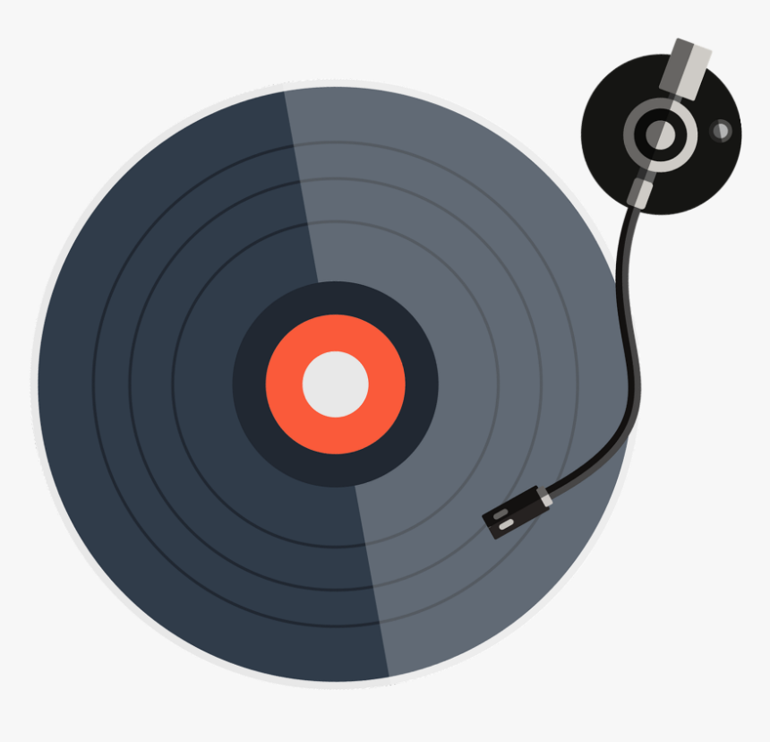 #music #turn Table #record Player #player #record #old - Circle, HD Png ...