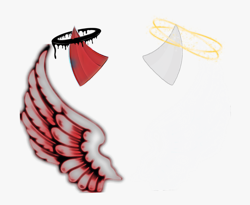 #devil #angel - Illustration, HD Png Download , Transparent Png Image ...