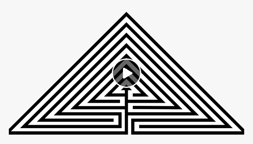 Labyrinth Triangle, HD Png Download , Transparent Png Image - PNGitem