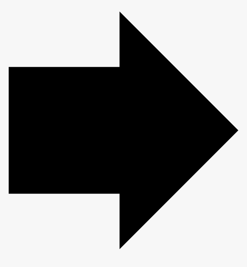 Arrow Bold Right - Right Arrow, HD Png Download , Transparent Png Image ...