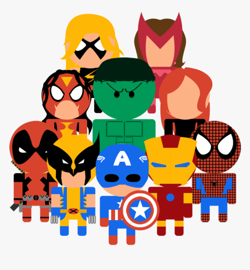 Superhero Vector Chibi, HD Png Download , Transparent Png Image - PNGitem