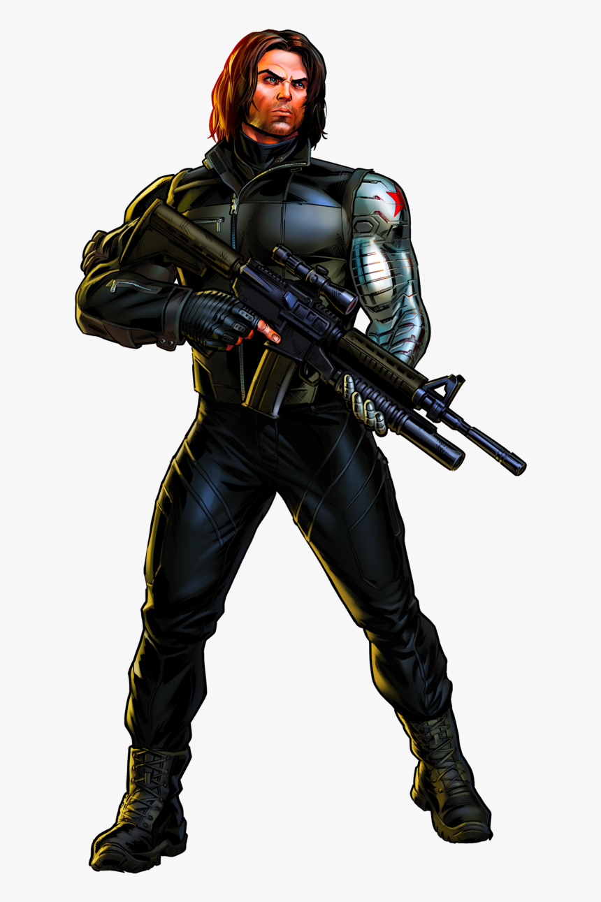 Marvel Avengers Alliance Winter Soldier, HD Png Download , Transparent ...
