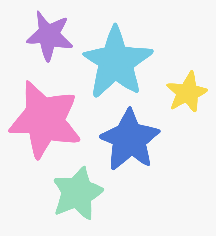 Colorful Star Gif Transparent, HD Png Download , Transparent Png Image ...