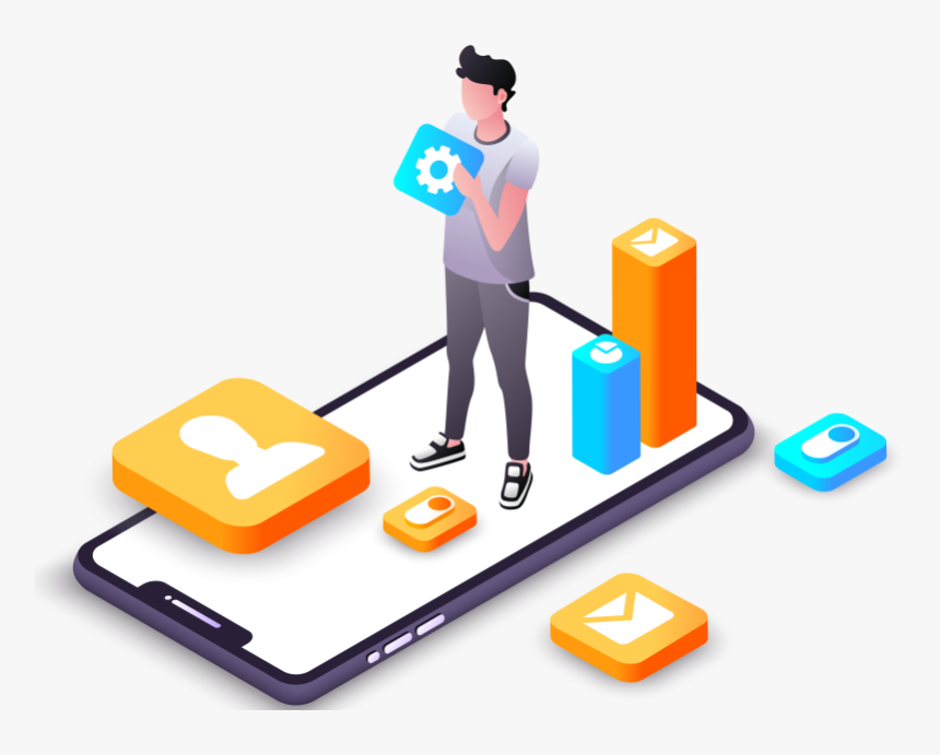 Mobile-application - Top Mobile App Graphic, HD Png Download ...