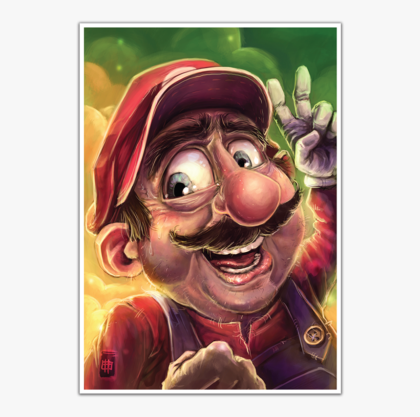Image Of Mario - Cartoon, HD Png Download , Transparent Png Image - PNGitem
