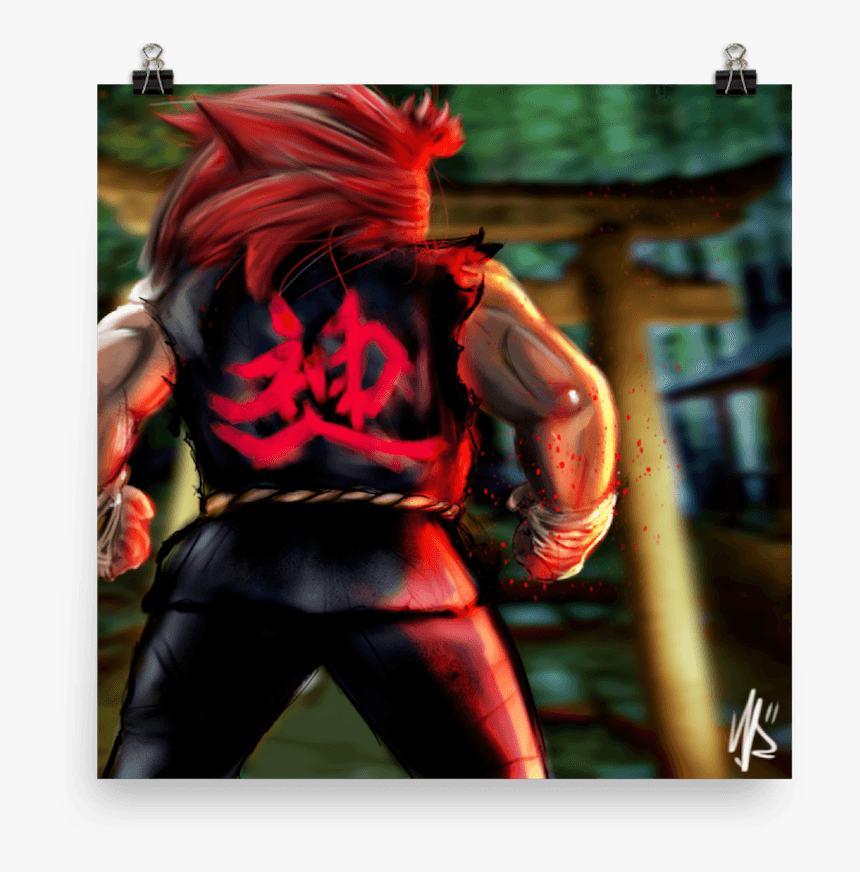 Image Of Akuma Poster - Pc Game, HD Png Download , Transparent Png ...
