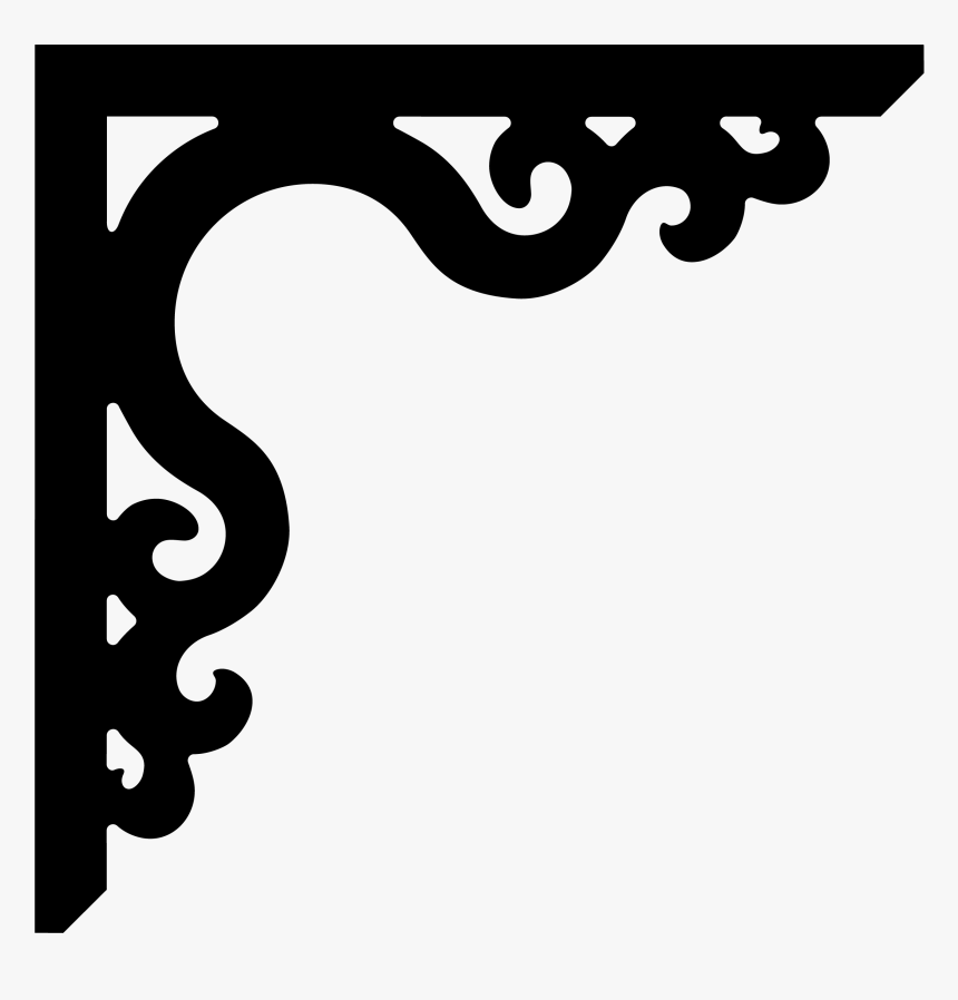 Corner Border Design Clipart