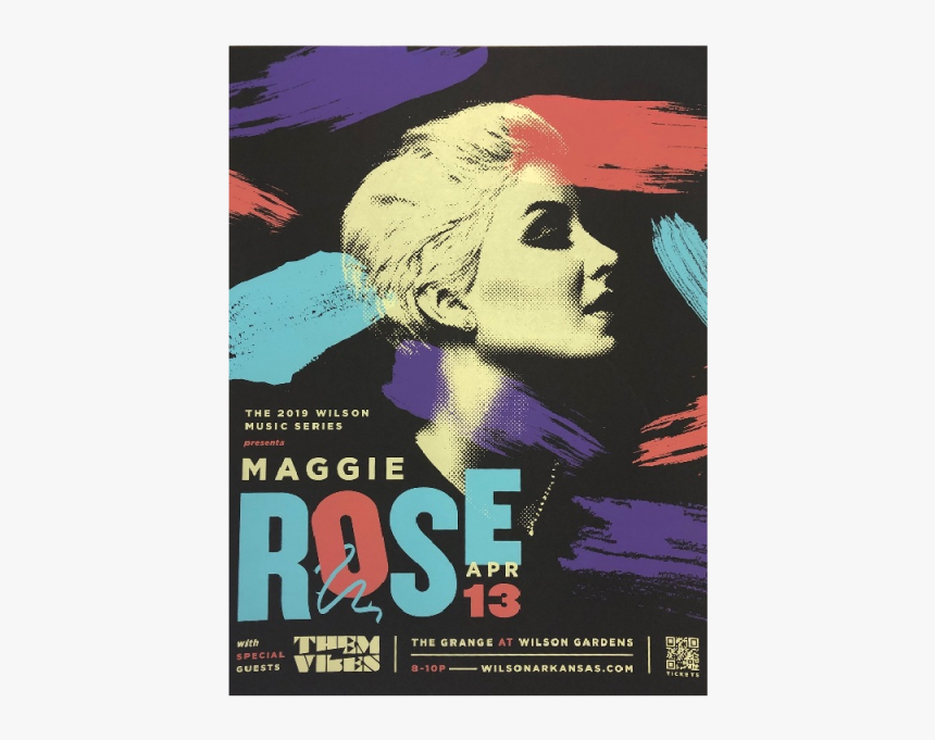 Maggie Rose Large Poster - Poster, HD Png Download , Transparent Png ...