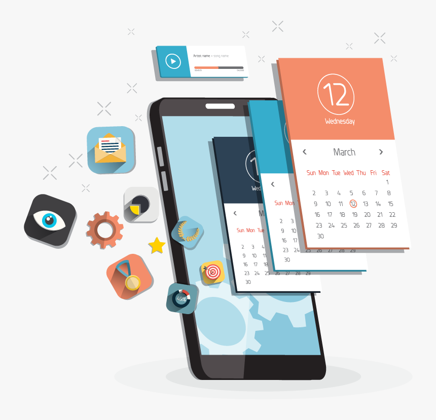 Melbourne Digital Media Agency - Mam App Wrapping, HD Png Download ...