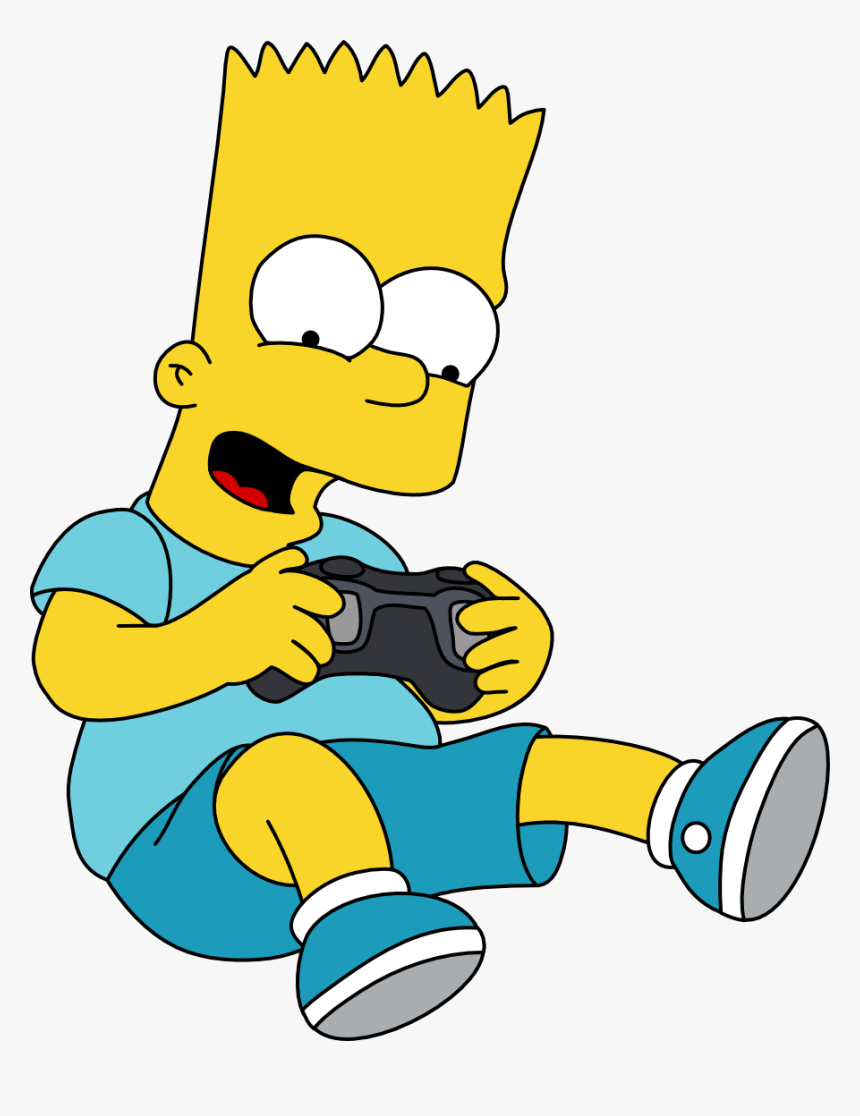 Imagenes De Bart Gamer, HD Png Download , Transparent Png Image - PNGitem