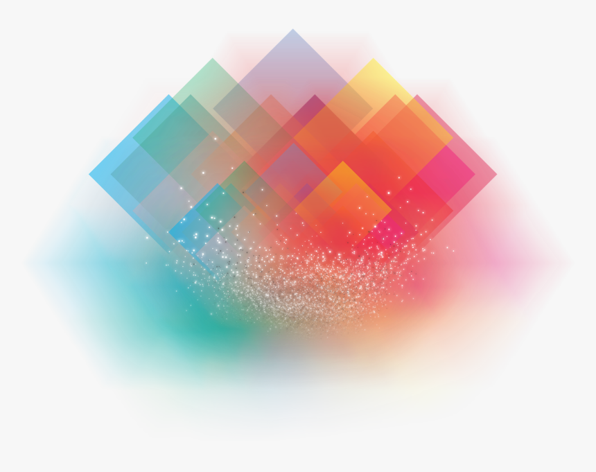 Design Shapes Colors Free Photo - Geometric Colors, HD Png Download ...