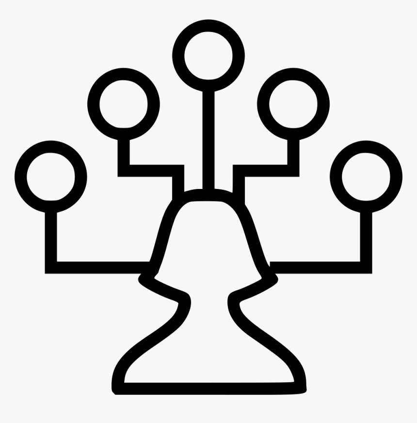 Businessman Connection Network Nodes Team Hierarchy - Icon, HD Png ...