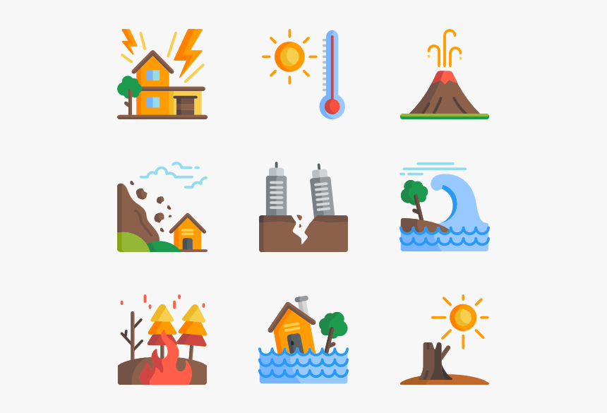 Natural Disasters Clipart, HD Png Download , Transparent Png Image ...