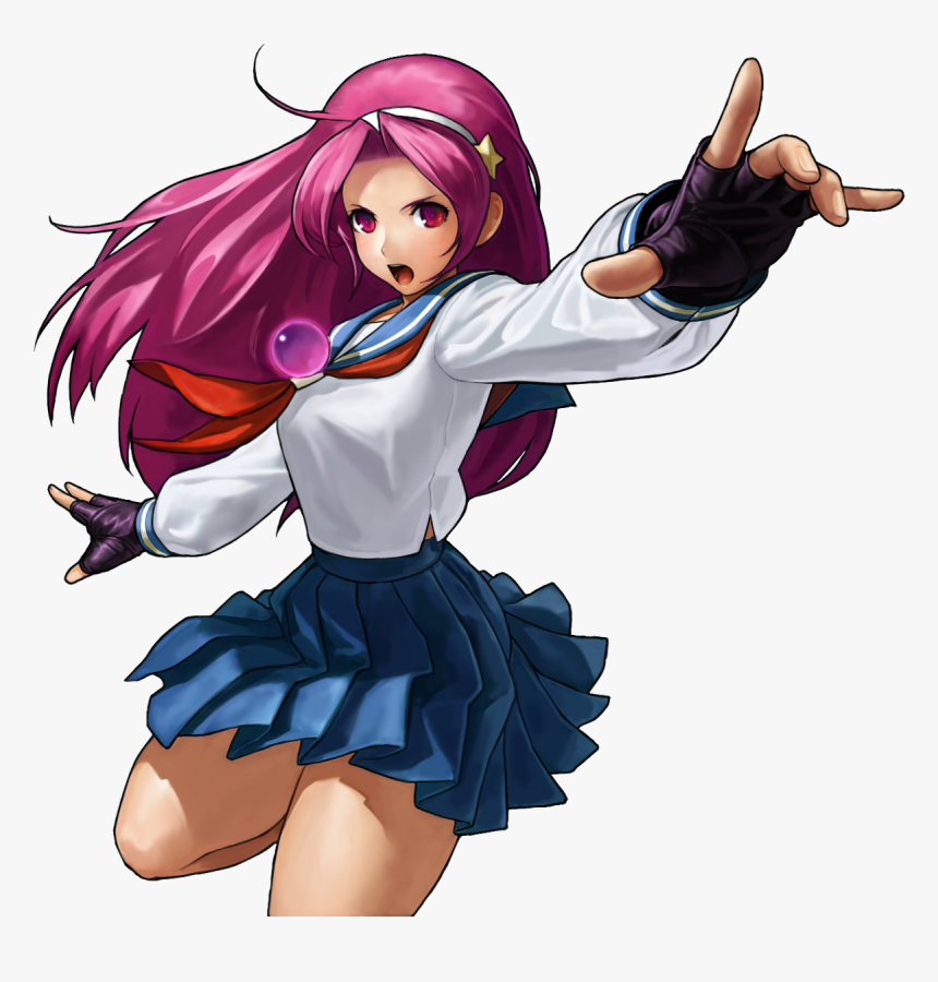 King Of Fighters Kof Athena, HD Png Download , Transparent Png Image ...