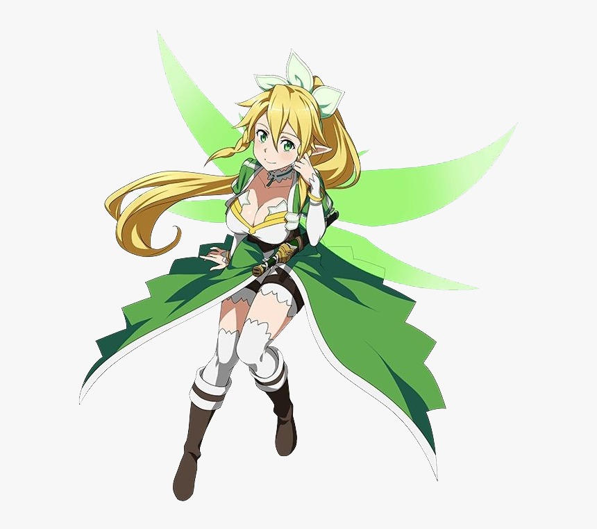 #sao #leafa #sinon #freetoedit - Sao Leafa, HD Png Download ...