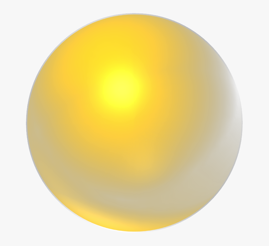 Circle , Png Download - Yellow Orb Transparent Background, Png Download ...