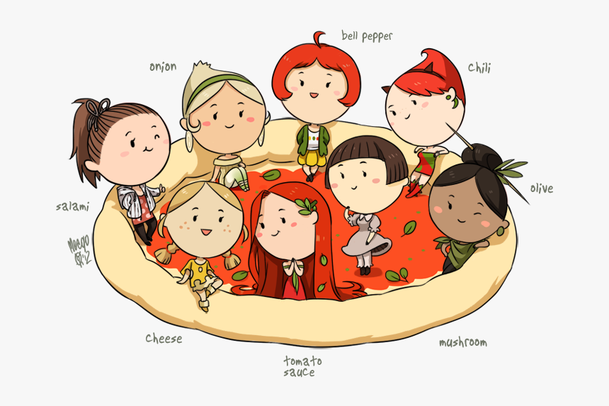 Drawings Of Food People, HD Png Download , Transparent Png Image - PNGitem