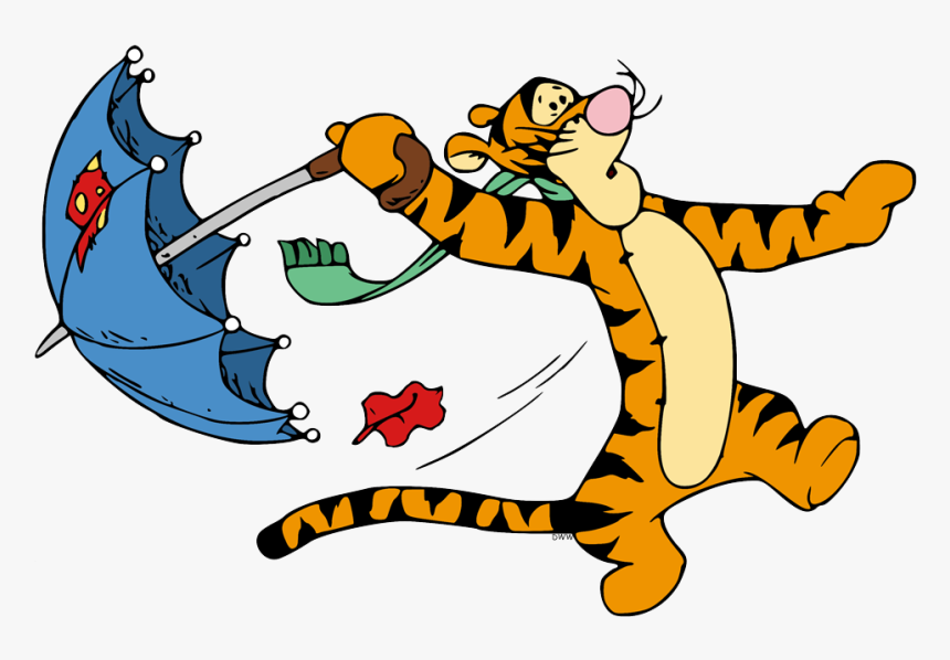 Winnie The Pooh Windy Clipart, HD Png Download , Transparent Png Image ...
