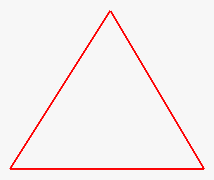 Sketch Pic Of Triangle, HD Png Download , Transparent Png Image - PNGitem