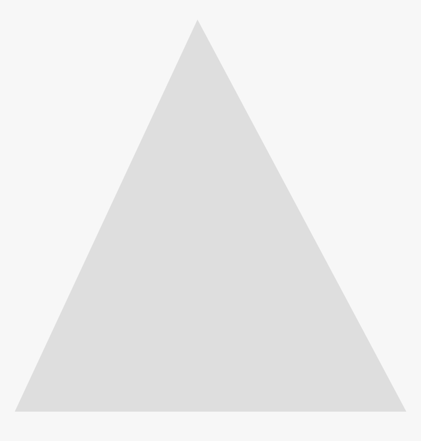 Triangle Png - Grey Upside Down Triangle, Transparent Png , Transparent ...