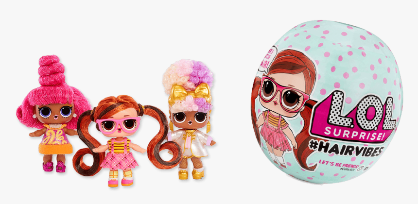 L - O - L - Surprise Hairvibes - Hair Vibes Lol Dolls, HD Png Download ...