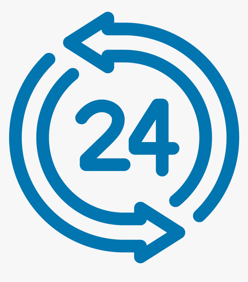 24-7 Icon - Circle, HD Png Download , Transparent Png Image - PNGitem