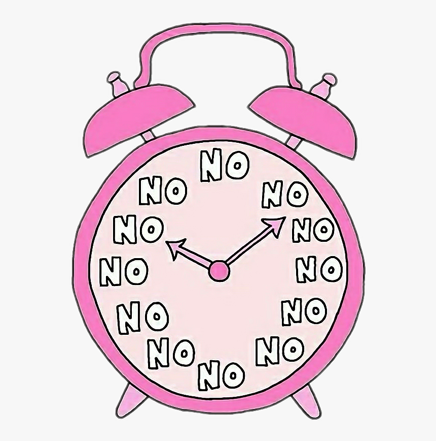 #clock #pink #time #no #tumblr #photo - Clock Png, Transparent Png ...