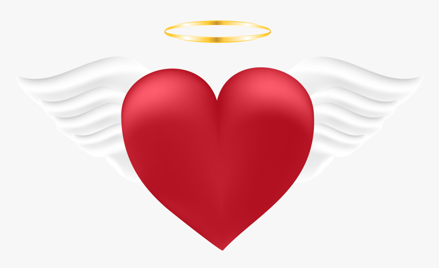 Angel Heart Transparent Png Image - Heart, Png Download , Transparent ...