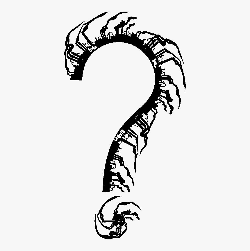 Input Factory Pollution Question Mark , Png Download - Illustration ...