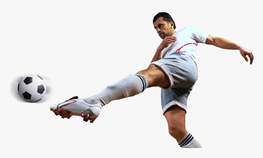 Football Player Png - Kick Up A Soccer Ball, Transparent Png ...