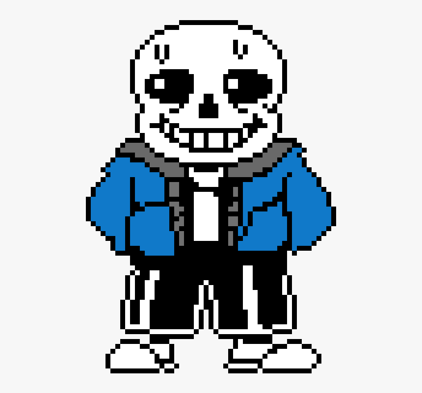Sans Battle Sprite Colored, HD Png Download , Transparent Png Image ...
