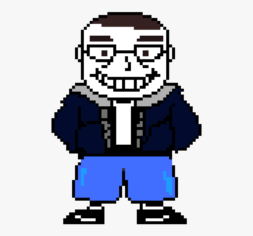 Sans Colored Battle Sprite, HD Png Download , Transparent Png Image ...