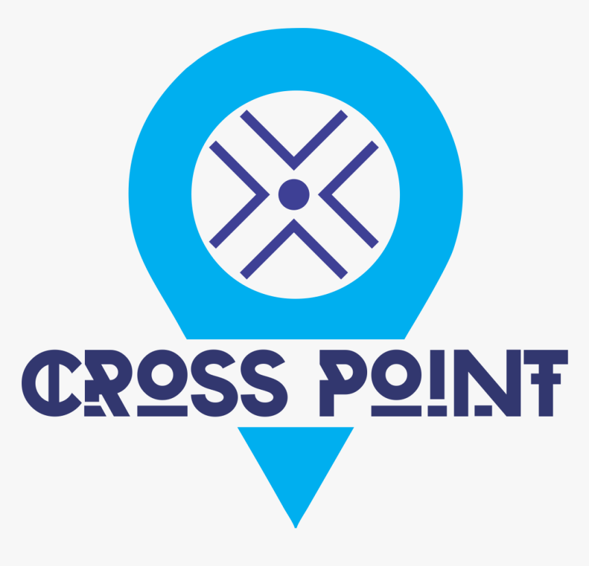 Cross Point Logo - Circle, HD Png Download , Transparent Png Image ...