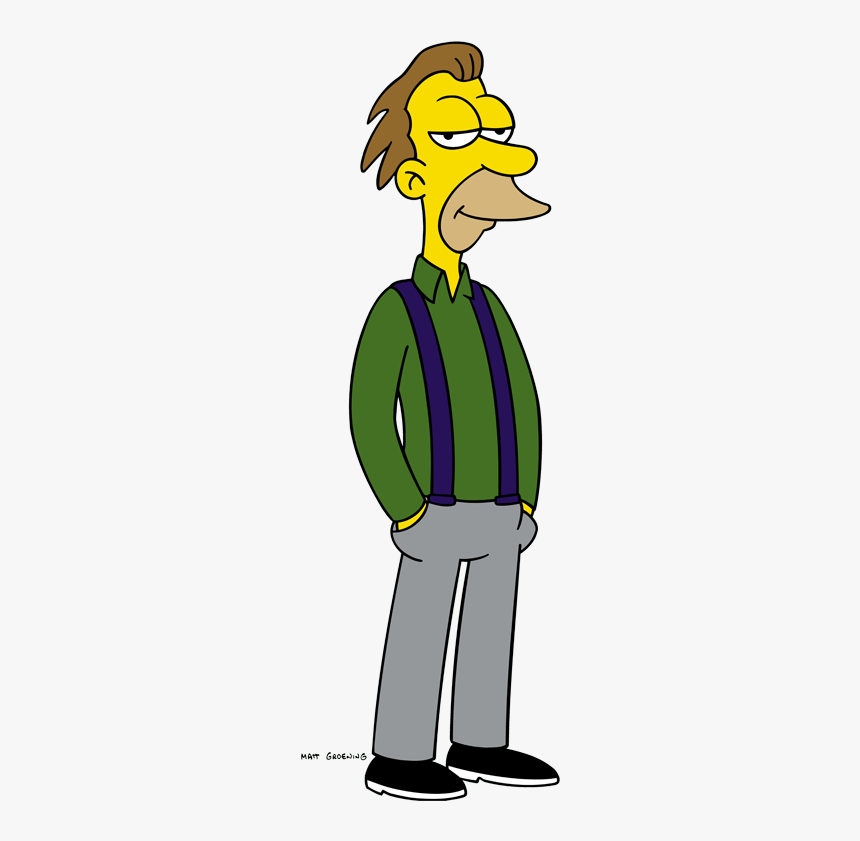 Os Simpsons Lenny Leonard, HD Png Download , Transparent Png Image ...